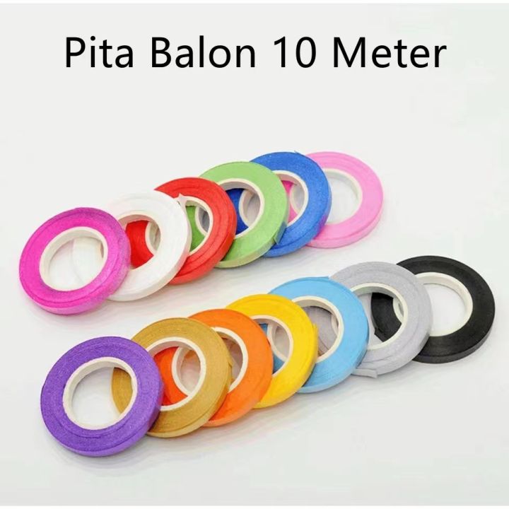 Pita Balon 10 Meter / Pita Balon Kecil / Pita / Ribbon | Lazada Indonesia