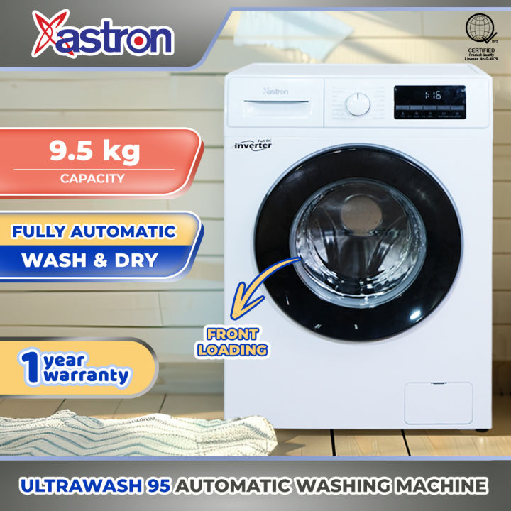 Astron ULTRAWASH 95 Front Load Fully Automatic Washing Machine - Full ...