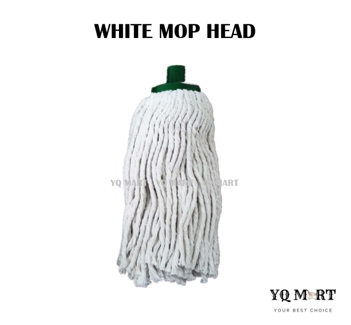 EXTRA LARGE WHITE MOP HEAD/KEPALA MOP LANTAI/ MOP HEAD/SUPER ABSORBENT ...
