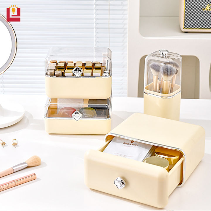 YONUO กล่องใส่ของ กล่องใส่ของ กล่องเก็บของ กล่องใส่เครื่องสำอาง กล่องเครื่องสำอาง ชั้นวาง ...