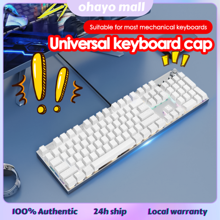 129 Key Russian Mechanical Keyboard Keycaps A61/87/104/108 Universal ...