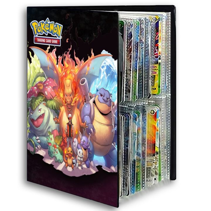 240 Cards Pokemon Album Book Binder Collection Holder Pocket Anime Map ...