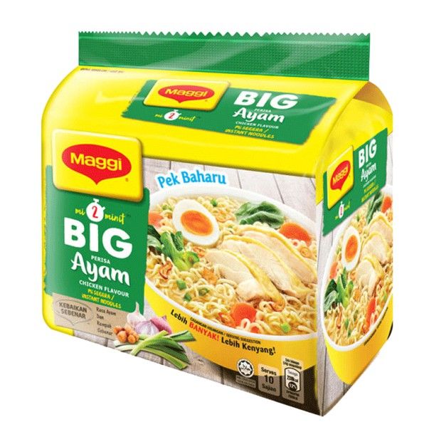 Maggi BIG Chicken 2 Minute Noodles 5 x 108g | Lazada