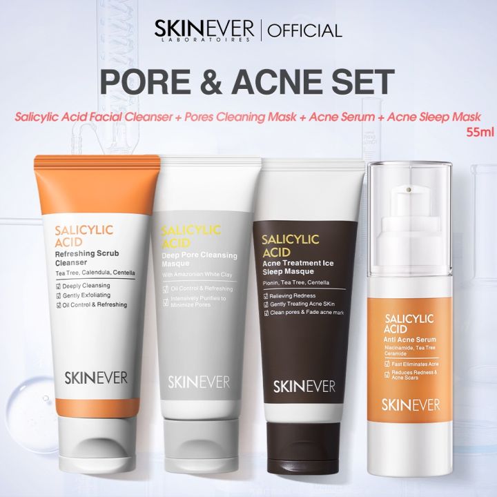 SKINEVER PORE AND ACNE SALICYLIC ACID SET | Lazada PH