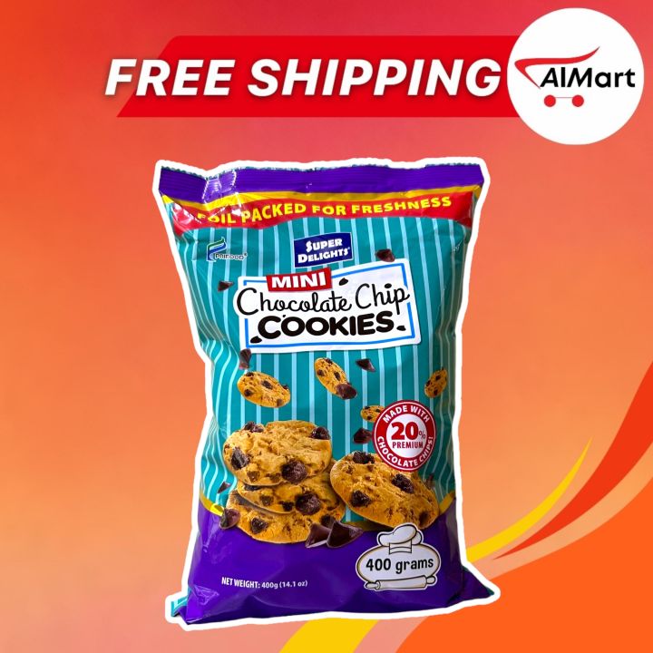 SUPER DELIGHTS MINI CHOCOLATE COOKIES (400 GRAMS) | Lazada PH