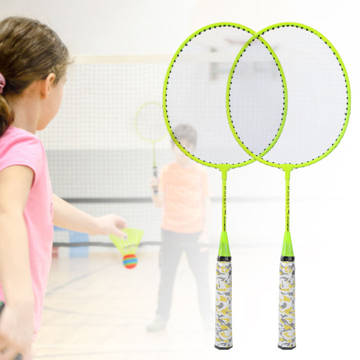 Dual Badminton Racquet Strong and Durable Outdoor Sport Tool for Kids ...