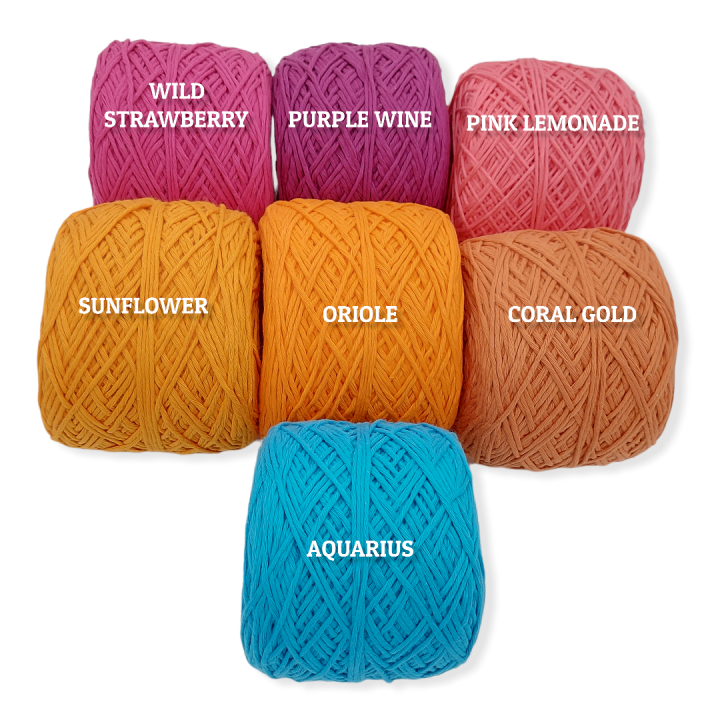 1 PIECE - 100% COTTON YARN 10 PLY –MEDIUM YARN - APPROX. 195 - 210 ...