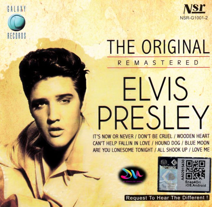 ELVIS PRESLEY THE ORIGINAL REMASTERED CD SONG | Lazada