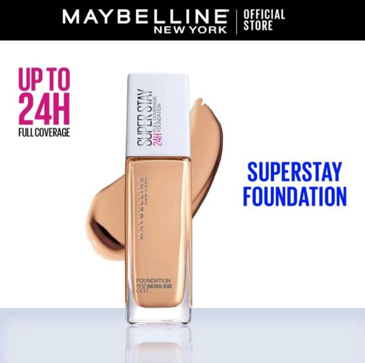 MAYBELLINE SUPERSTAY LIQUID MATTE FOUNDATION MAKEUP | Lazada Indonesia