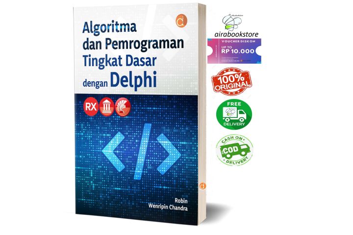 Buku Algoritma Dan Pemrograman Tingkat Dasar Dengan Delphi | Lazada Indonesia