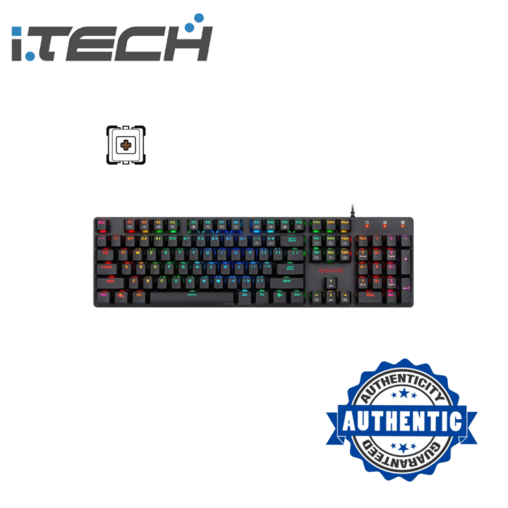 Redragon Shrapnel K589 Low Profile Wired Mechanical Gaming Keyboard ...
