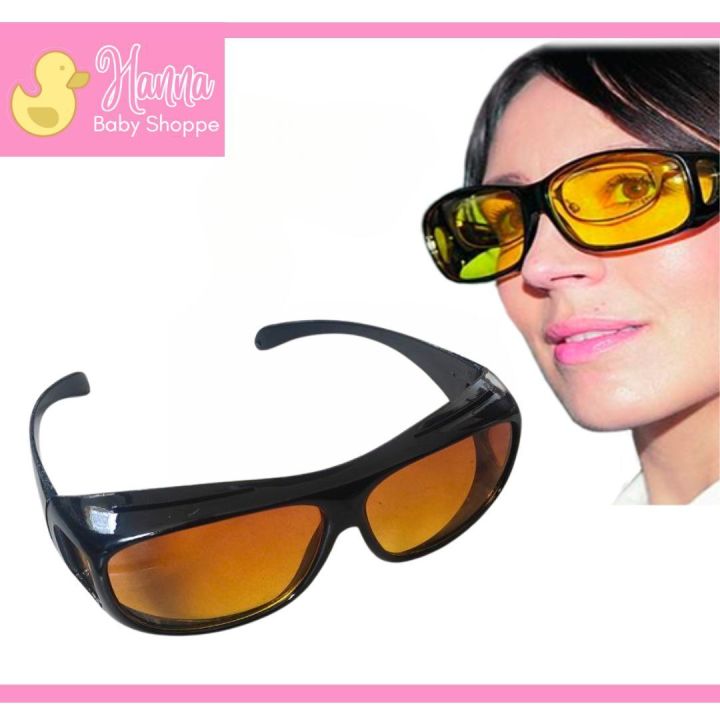 Cermin Mata Silau Malam Kuning Gelap Spek Silau Memandu Malam HD Vision ...