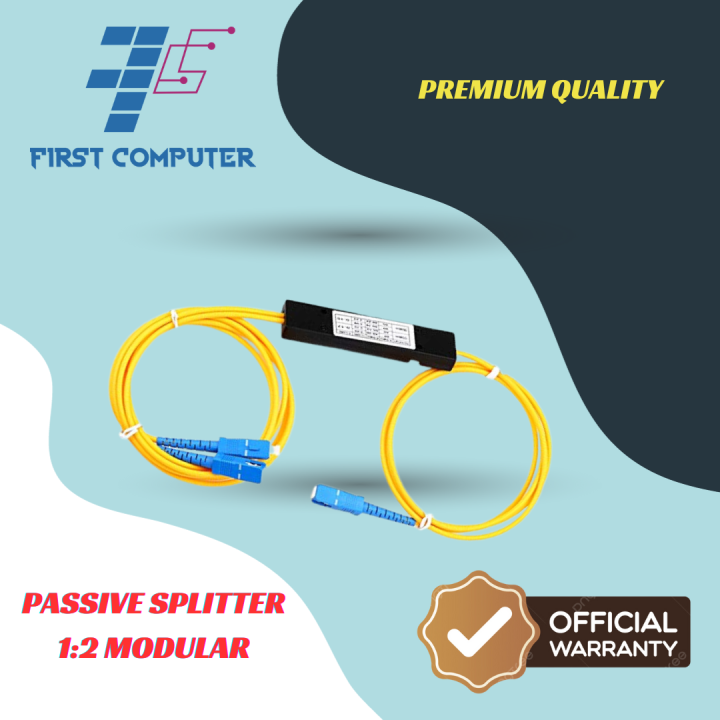 Passive Splitter Fiber Optic 1:2 Modular SC/UPC | Lazada Indonesia