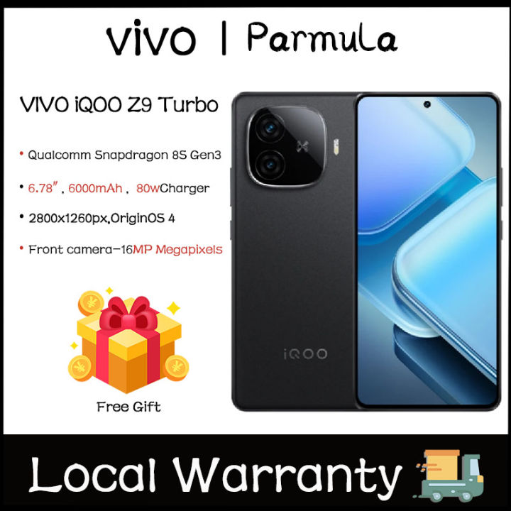 VIVO iQOO Z9 Turbo Snapdragon 8s Gen 3 /6.78 inches 6000mAh Battery 80W Flash Charging ...