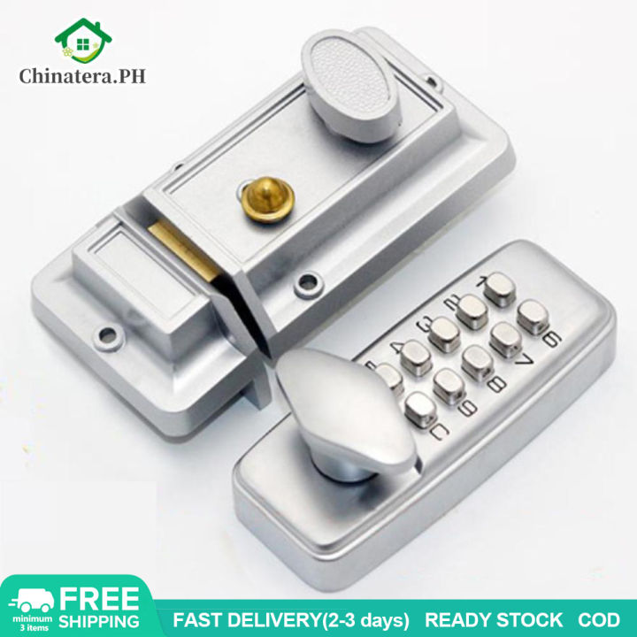 [Fast Delivery] Smart Mechanical Door Lock Digital Combination Lock ...