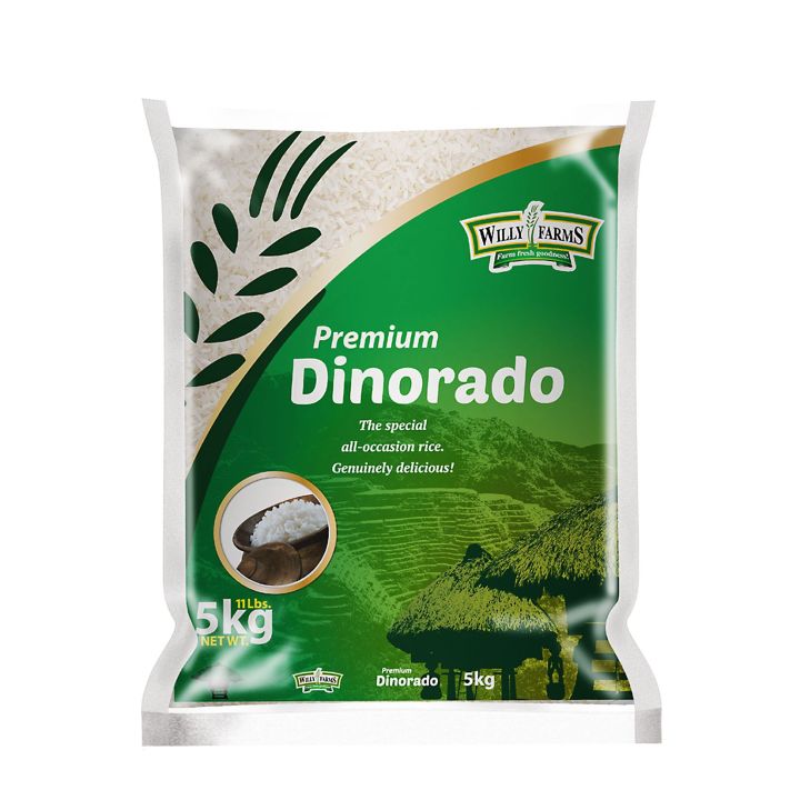 Willy Farms Dinorado Rice 5kg | Lazada PH