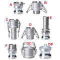 【In-Demand Item】 1/2 3/4 1 Camlock Groove Fitting 304 Stainless Steel ...