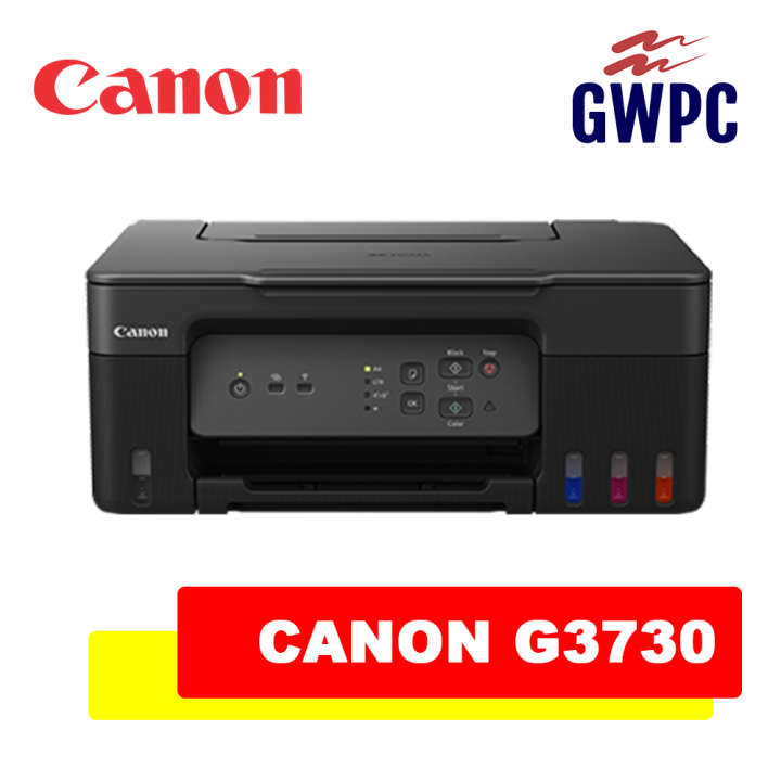 Canon G3730 PIXMA Wireless Multifunction Refillable Ink Tank Printer ...
