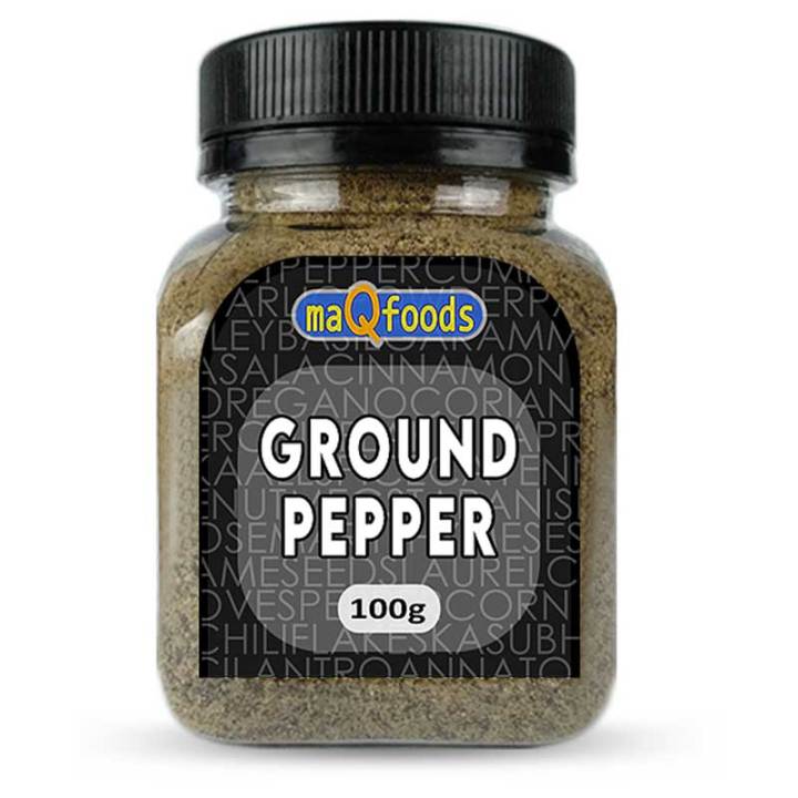 maQfoods PH Ground Pepper 100g | Lazada PH