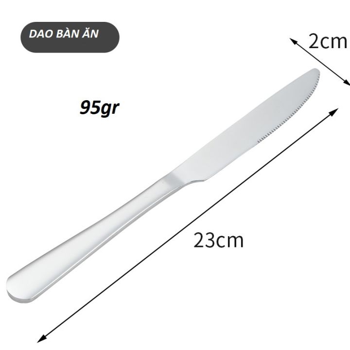 1 Dao Bít tết- Dao Inox Dùng Ăn Đồ NướngMón Tây Sang trọng | Lazada.vn