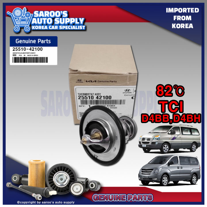 [TCI][Genuine] Thermostat For Hyundai Starex (97-06) , Grand Starex (07 ...