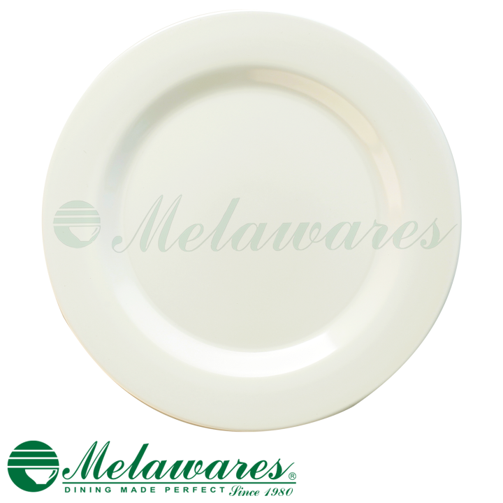 Melawares 6pc 10 inch Ivory Round Dinner Plate Set | Lazada PH