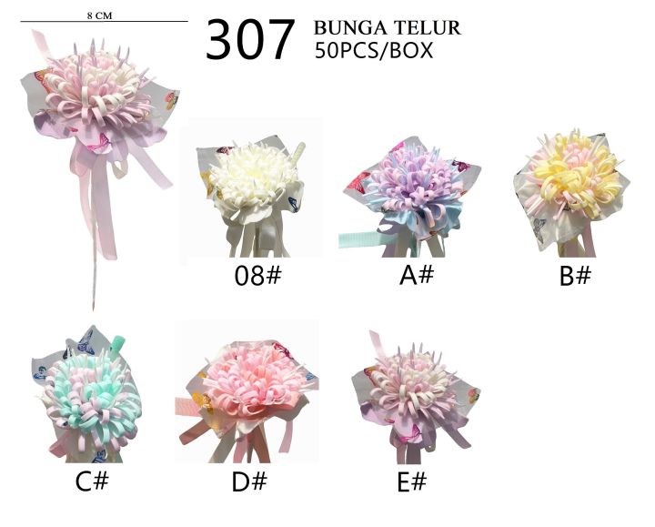 bunga telur wedding gift (50pcs/box) | Lazada