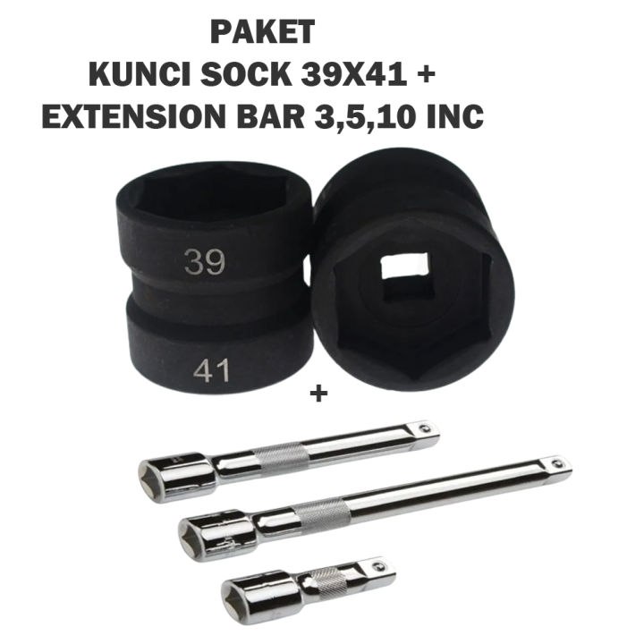 Ktools Extension Bar 1/2 Inch x 3 Inch 5 Inch Pilih Ukuran - Sambungan ...