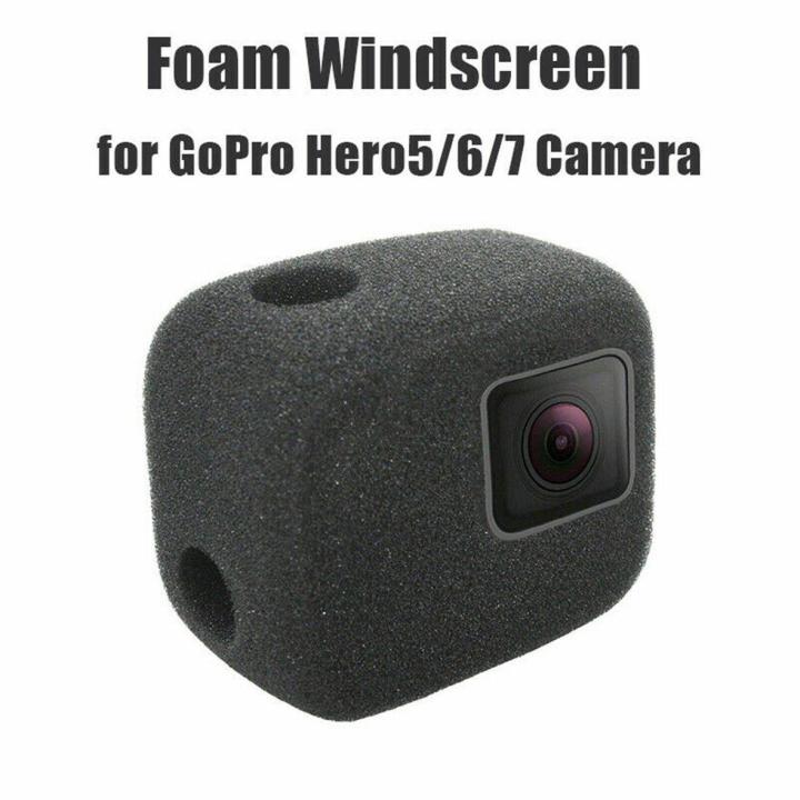 WindSlayer Foam Wind Noise Reduction Cover For Gopro Hero 7/6/5 ...