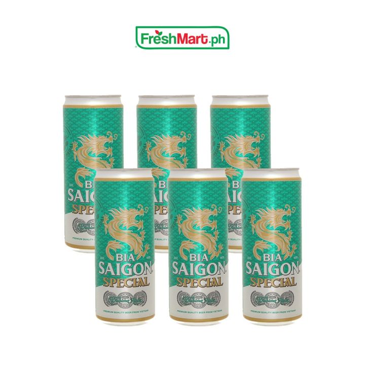 [ SAVINGS UP TO 10% ! ] Buy 6 For 455 Bia Saigon Special Can Beer 330ml ...
