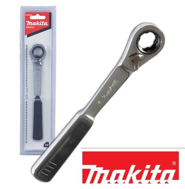 MAKITA PASS THRU HANDLE STRAIGHT RATCHET 205MM B-65610 | Lazada
