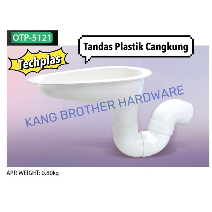 Tandas Plastik Cangkung / Mangkuk Tandas Plastik / Plastic Toilet Bowl Squatting Pan (TECHPLAS ...