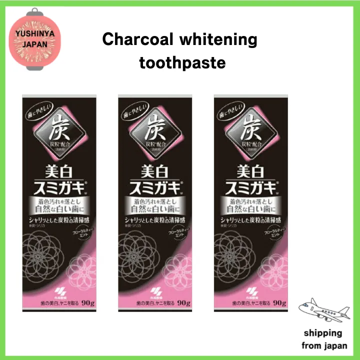 【Whitening】Kobayashi Sumigaki Charcoal Whitening toothpaste grain ...