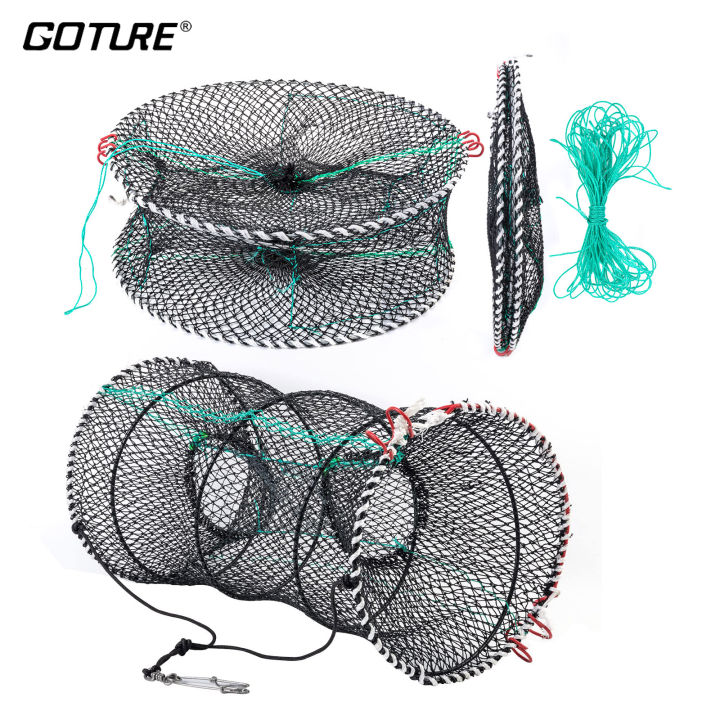 Angler basics Portable Crab Trap, Fish Trap for Minnow, Crawfish ...