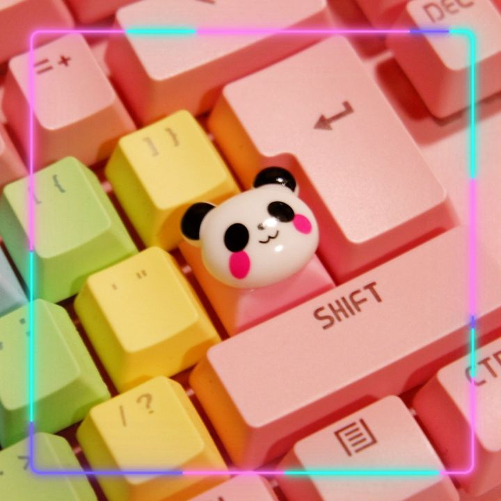 Panda Artisan Kawaii Keycaps for Mechanical Keyboard | Lazada PH