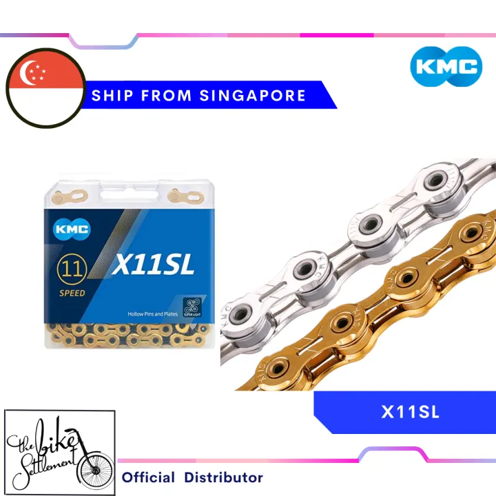 KMC X11SL 11 Speed Super Light Bicycle Chain | Lazada Singapore