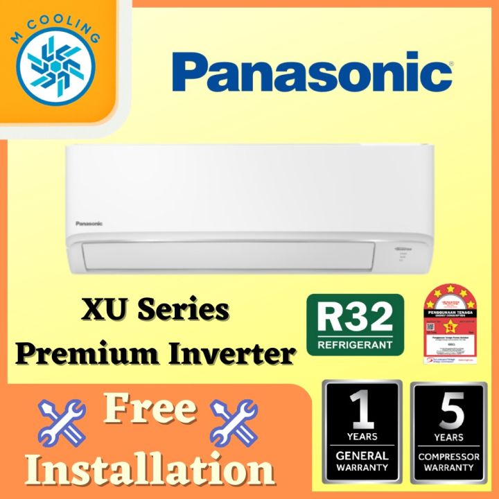 [FREE INSTALLATION] PANASONIC R32 PREMIUM INVERTER Nanoe™X AERO XU ...