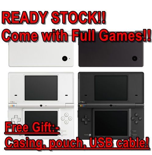 Nintendo DS Lite (32G SD Card full of NDS Games!!) | Lazada