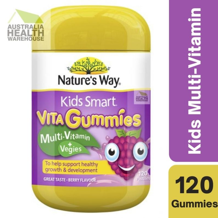 [Expiry: 03/2026] Nature's Way Kids Smart Vita Gummies Multi Vitamin ...