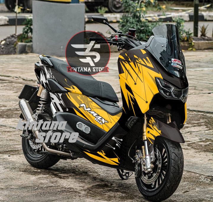 decal nmax new full body sticker variasi motor yamaha nmax new motif ...