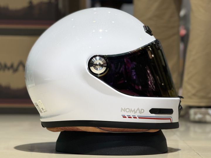 Spyder Nomad Camino Full Face Single Visor Helmet with Free Extra Clear ...