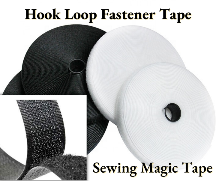 Hook & Loop Fastener / Sewing Magic Tape Velcro Tape 25mm & 50mm ...