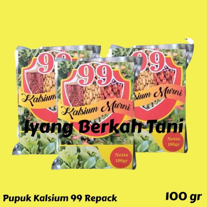 Repack Pupuk Calsium 99 100gram Kalsium Original Murni 99 | Lazada ...