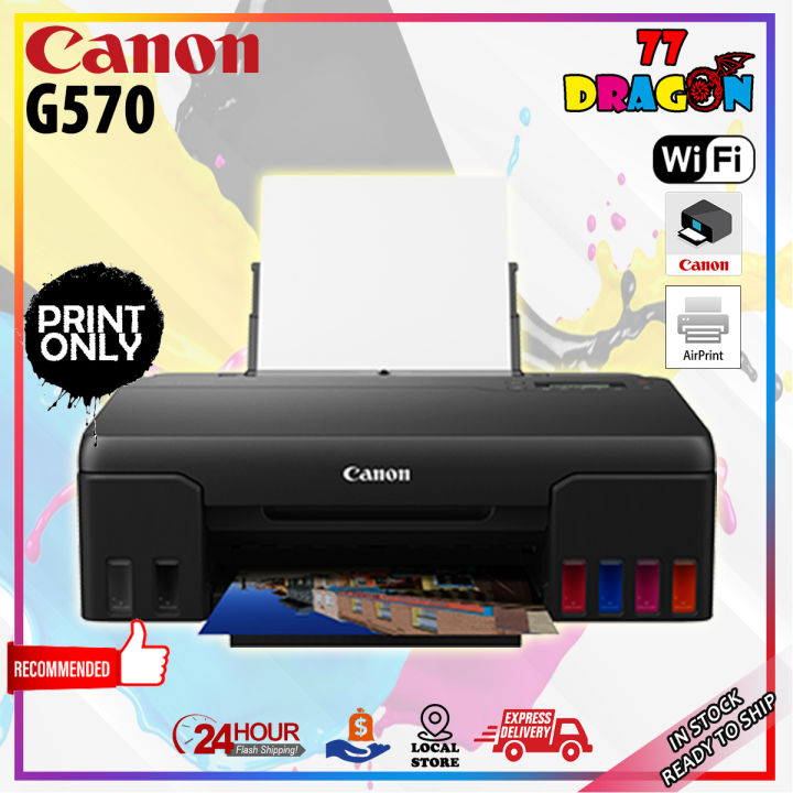 (PROMOTION) Canon PIXMA G570 Wireless Single Function (Print Only) Ink ...