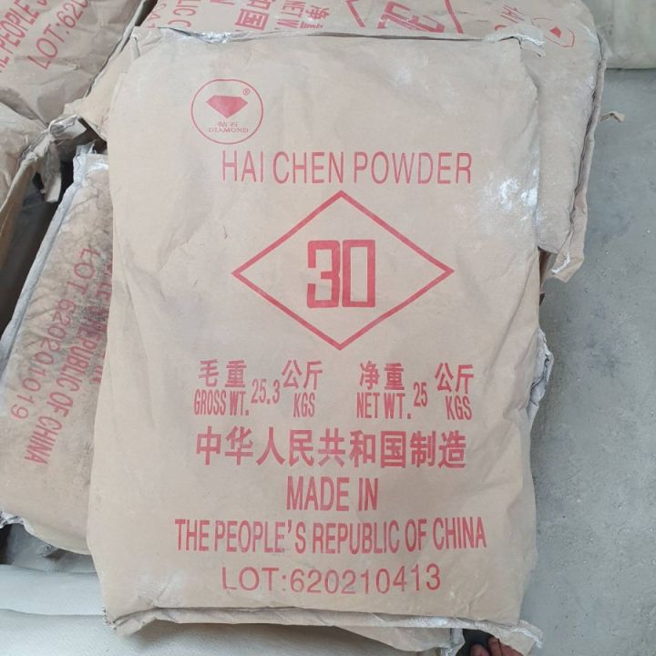 Talc Haichen 25 Kilogram Talk Talek Bubuk Tepung Resin Bahan Bedak ...
