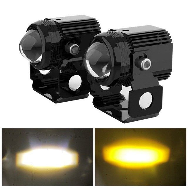 Mini Driving Light White+Yellow Pair of Universal High quality 20W * 2 ...