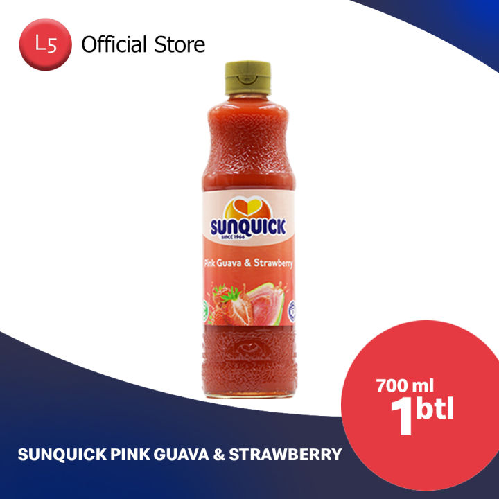 Sunquick Pink Guava & Strawberry Juice 700ml | Lazada PH