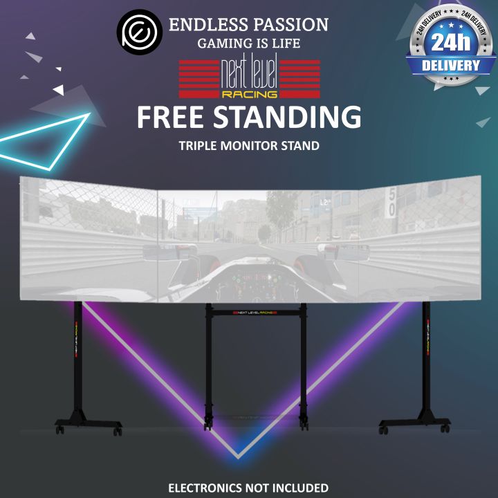 Next Level Racing Free Standing Triple Monitor stand (NLR-A010 ...