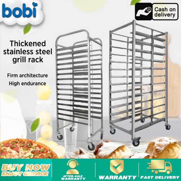BOBI Commercial stainless steel baking tray rack 60*40CM cooling rack ...