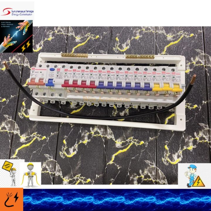 [Wireman Tools] 18.5way 1phase main power supply consumer box home ...